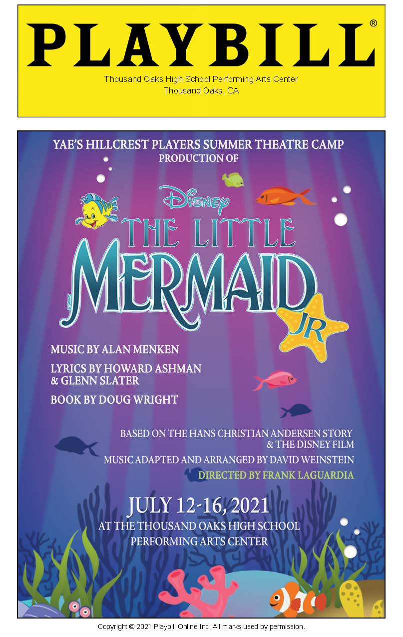 Little Mermaid Program – Frank Laguardia